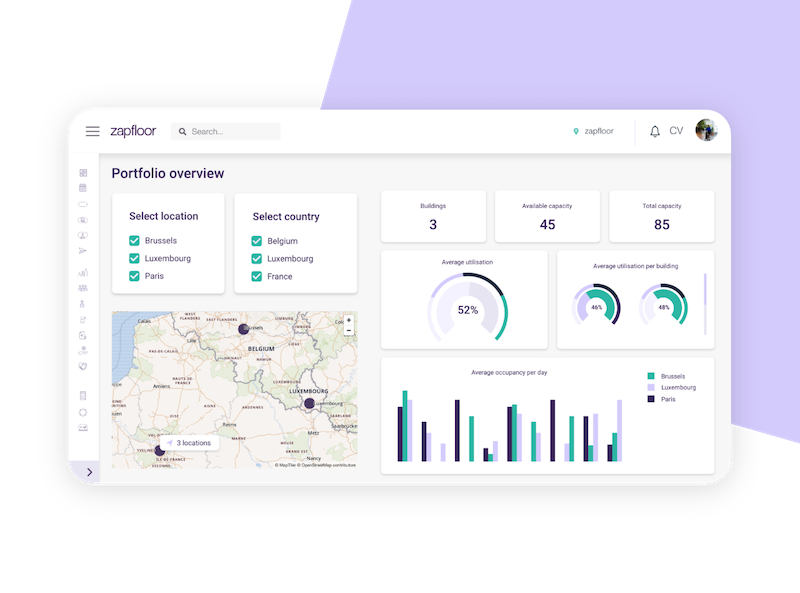zapfloor | Workspace management software